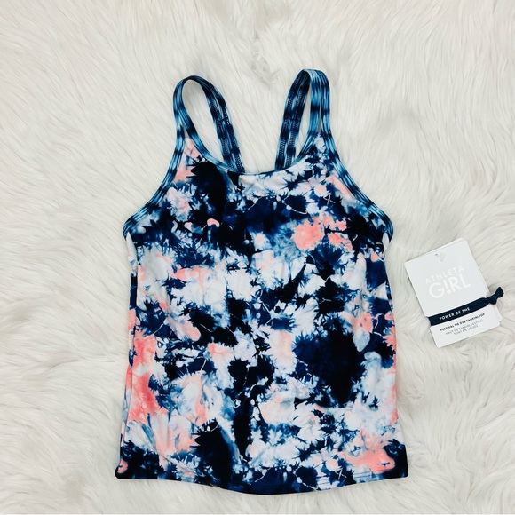 Athleta | Swim | Nwt Athleta Girl Swim Festival Tie Dye Quick Dry Lycra ...